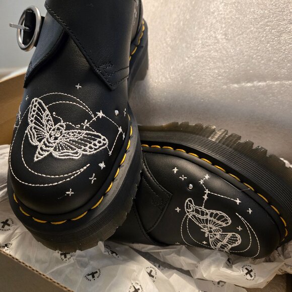Dr. Martens | Shoes | Dr Martens Celestial Moth Platform Shoes | Poshmark